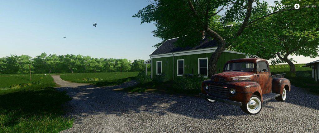 FS19 1948 Ford F100 service truck v1 (6) - Farming simulator 19 / 17 ...