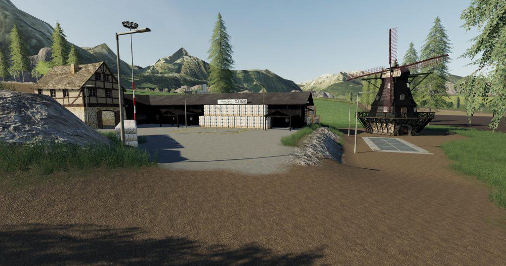 FS19 Ammergauer Alpen V1 (1) - Farming simulator 19 / 17 / 15 Mod