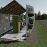 FS19 BALE SALE POINT (PLACEABLE) V2.0 - FS 19 Objects Mod Download