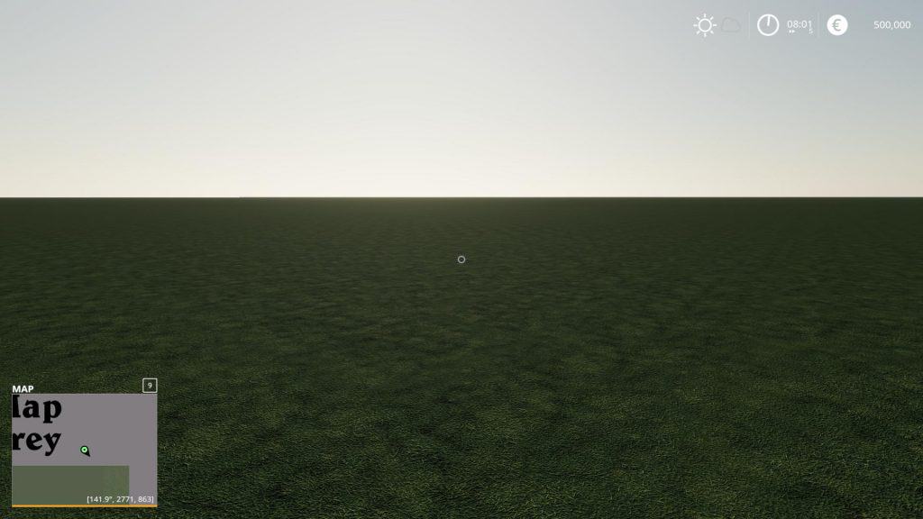 FS19 Blank map 4k with infolayer v1.0 - FS 19 Maps Mod Download