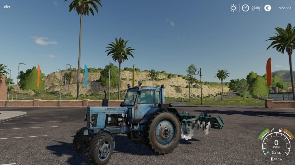 FS19 DISK HARROW AGD-2,3 - FS 19 Implements & Tools Mod Download