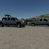 FS19 Ford Super Duty v1.0 - FS 19 Cars Mod Download