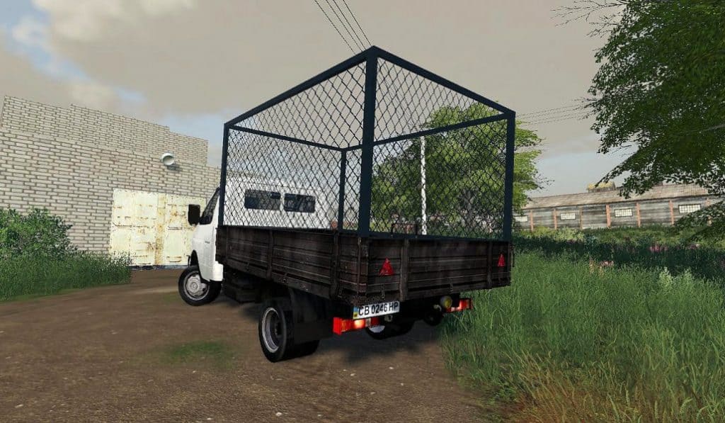 FS19 Gazel-3302 V1 (1) - Farming simulator 19 / 17 / 15 Mod