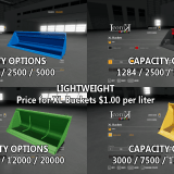 FS19 Iconik XL Buckets V2 - FS 19 Implements & Tools Mod Download