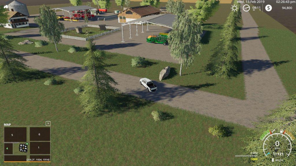 FS19 Kiwi Farm Starter Map 4x v1.2 (3) - Farming simulator 19 / 17 / 15 Mod