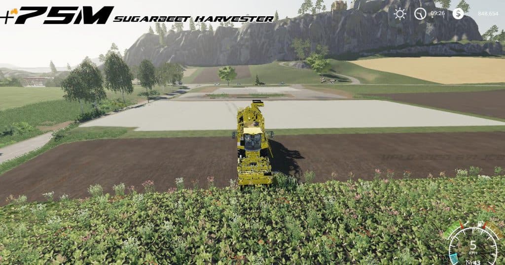 FS19 ROPA RR 6x45 CRAZY V1.0 - FS 19 Combines Mod Download