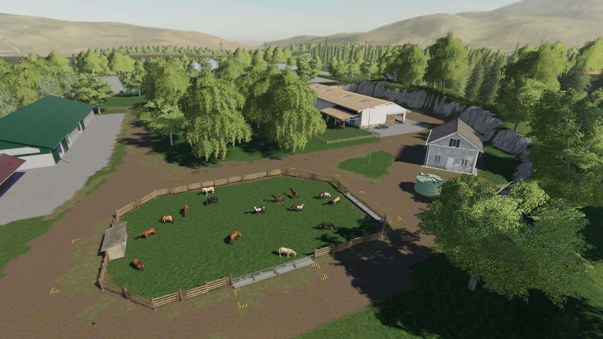 FS19 Sherwood Animal Farm (Terraformed Savegame) V1.0 - FS 19 Other Mod ...