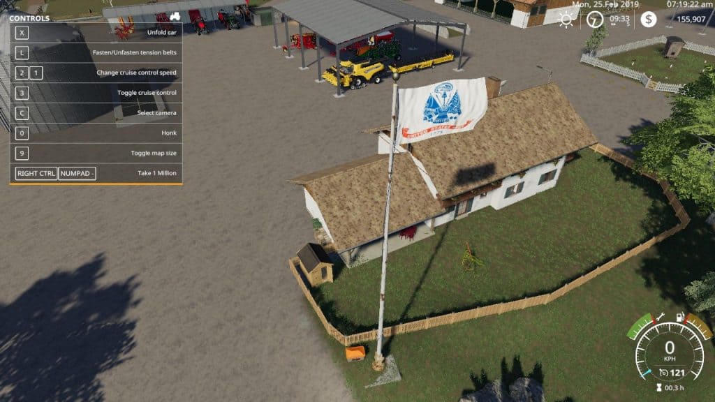 FS19 US ARMY FLAG V1.0.0 (1) - Farming simulator 19 / 17 / 15 Mod