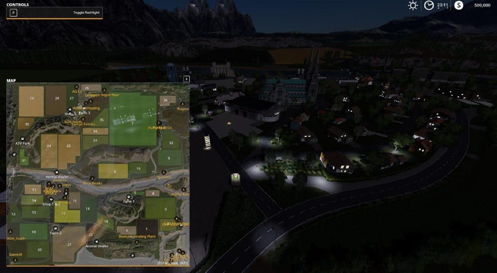 FS19 Flusstal v2.0.0.4 Secret Roads Courseplay Parzival - FS 19 Other ...