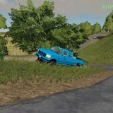 FS19 1996 f350 light blue v1.0.0.0 - FS 19 Cars Mod Download