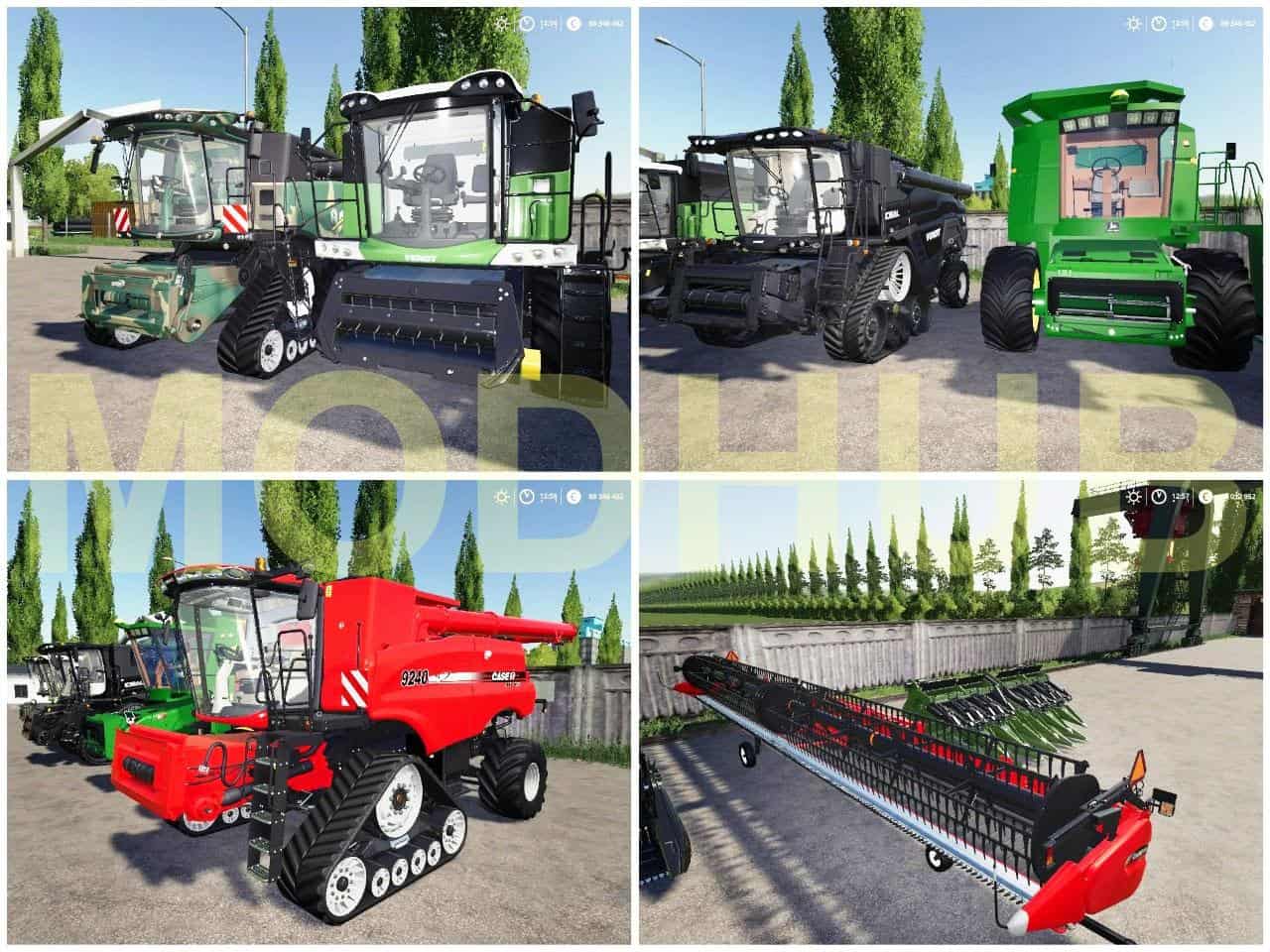 FS19 BEST PACK COMBINES v2.0 - FS 19 Packs Mod Download