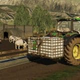 FS19 Homemade IBC Front Tank v1.0.0.0 - FS 19 Other Mod Download