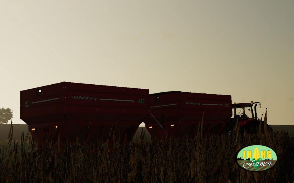 FS19 J&M 680 Gravity Wagons v1 (8) - Farming simulator 19 / 17 / 15 Mod