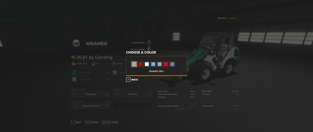 FS19 Kramer KL30.8T v1.0.0 (2) - Farming simulator 19 / 17 / 15 Mod