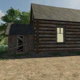 FS19 Log cabin v1.0 - FS 19 Buildings Mod Download