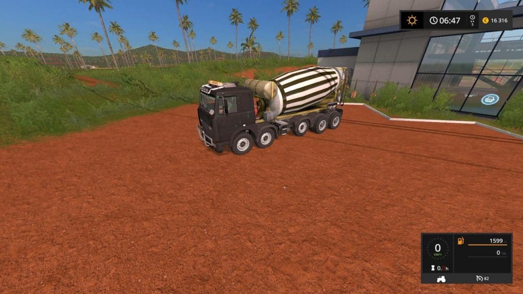 FS17 MAZ Mixer v1 (1) - Farming simulator 19 / 17 / 15 Mod