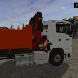 FS17 Man Crane Tipper (TPM Version) v1.0 - FS 17 Trucks Mod Download