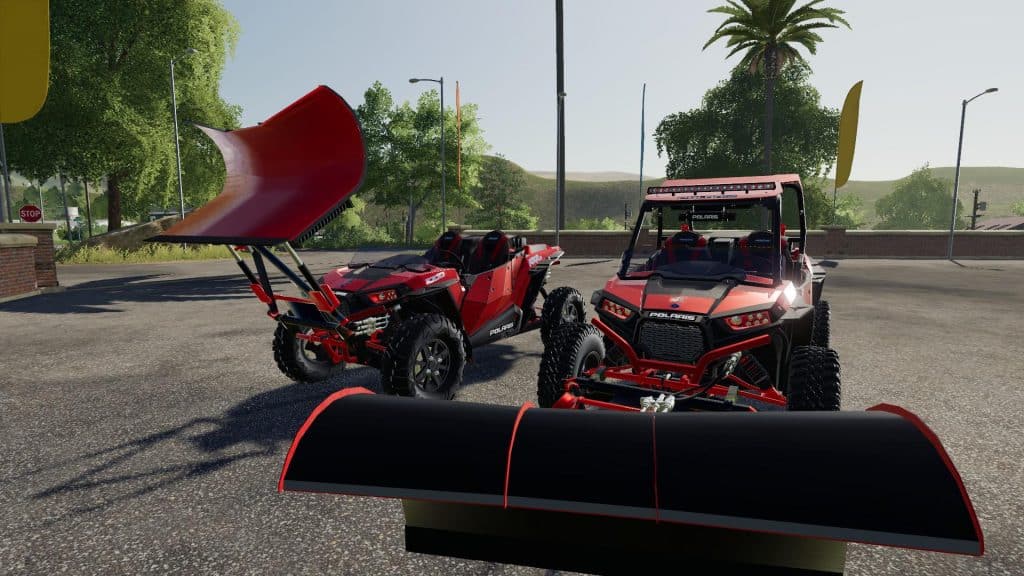 FS19 Rzr + PLOW v1.0.0.0 - FS 19 Cars Mod Download