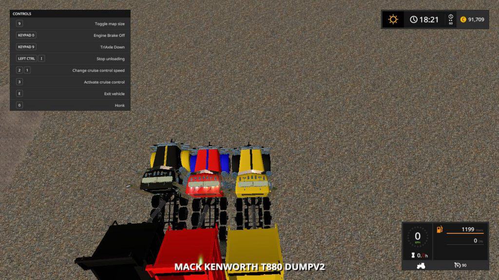 FS17 Peterbilt 389 dump truck v1.0.0 (4) - Farming simulator 19 / 17 ...