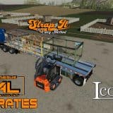 FS19 Iconik UAL Egg Crates v1.0 - FS 19 Objects Mod Download