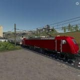 FS19 Locomotive 01 v1.2 - FS 19 Vehicles Mod Download