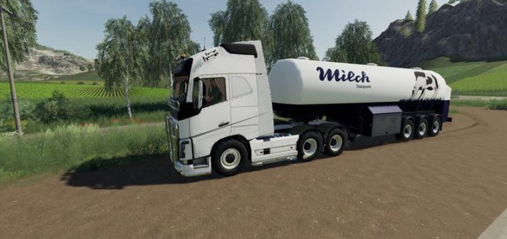 FS19 MAC Framed End Dump Trailer v1.0.0.0 - FS 19 Trailers Mod Download