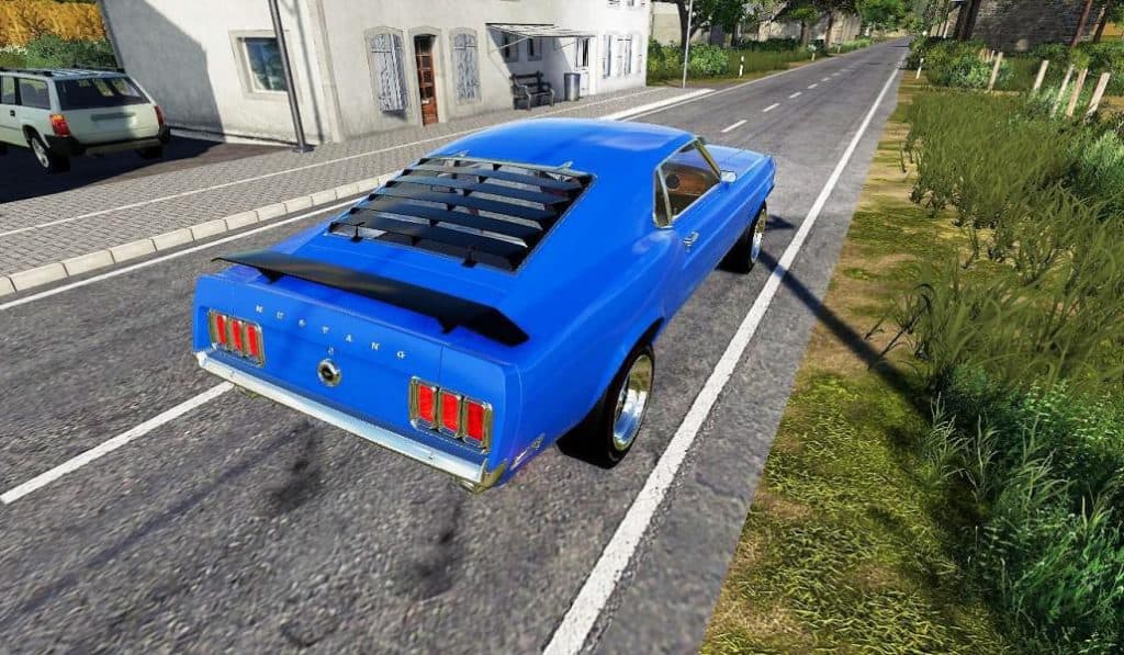 FS19 Mustang Boss 429 v1.0.0 (3) - Farming simulator 19 / 17 / 15 Mod