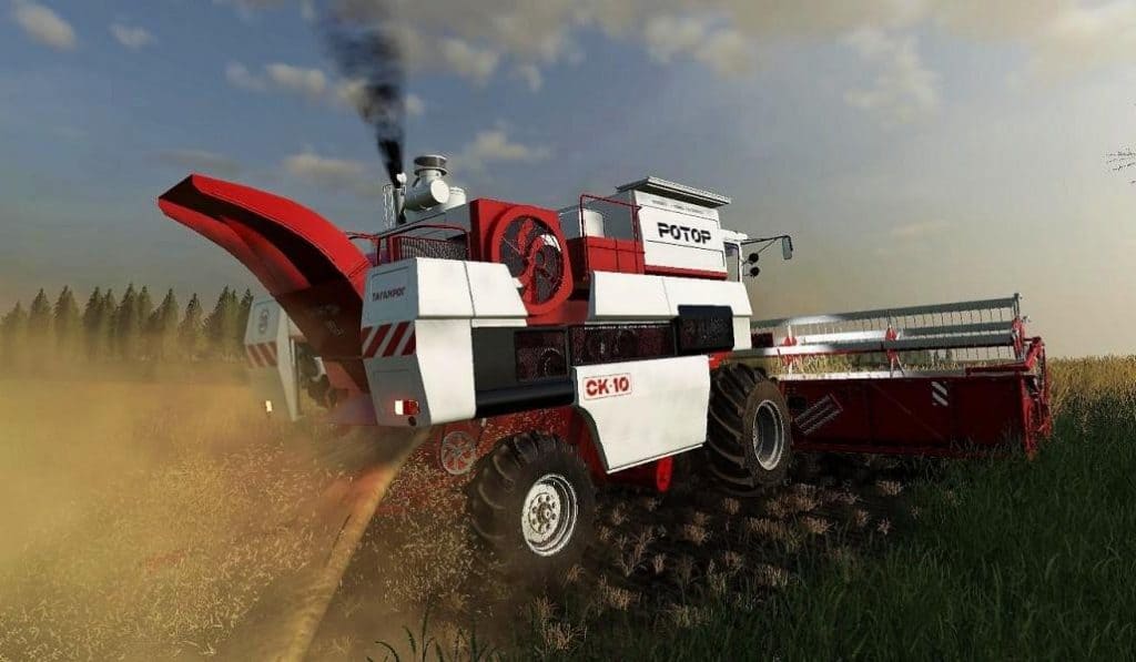 FS19 SK-10 ROTOR v1.0.0.0 - FS 19 Combines Mod Download