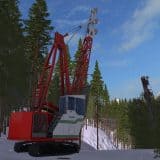 FS17 Madill 124 Grapple Yarder v1.0 - FS 17 Forklifts / Excavators Mod ...