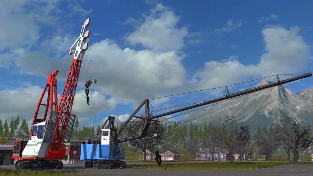 FS17 Madill 124 Grapple Yarder v1.0 - FS 17 Forklifts / Excavators Mod ...