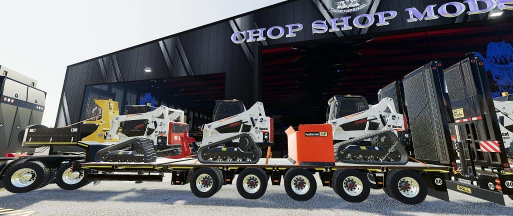 FS19 CSM Bobcat 590 Series Skid Steer Pack v1.1 (6) - Farming simulator ...