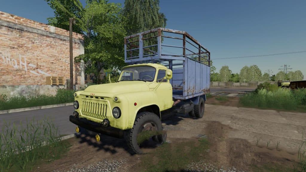 FS19 GAZ-52 truck v1.0.0 (2) - Farming simulator 19 / 17 / 15 Mod