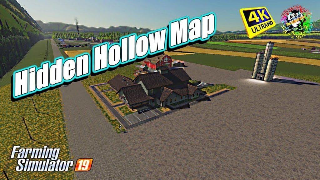 FS19 Hidden Hollow v1.0.0.1 - FS 19 Maps Mod Download