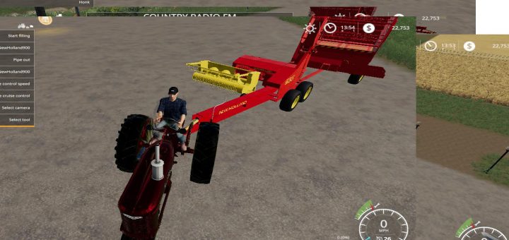FS19 Farmall M v1.0.0 (4) - Farming simulator 19 / 17 / 15 Mod