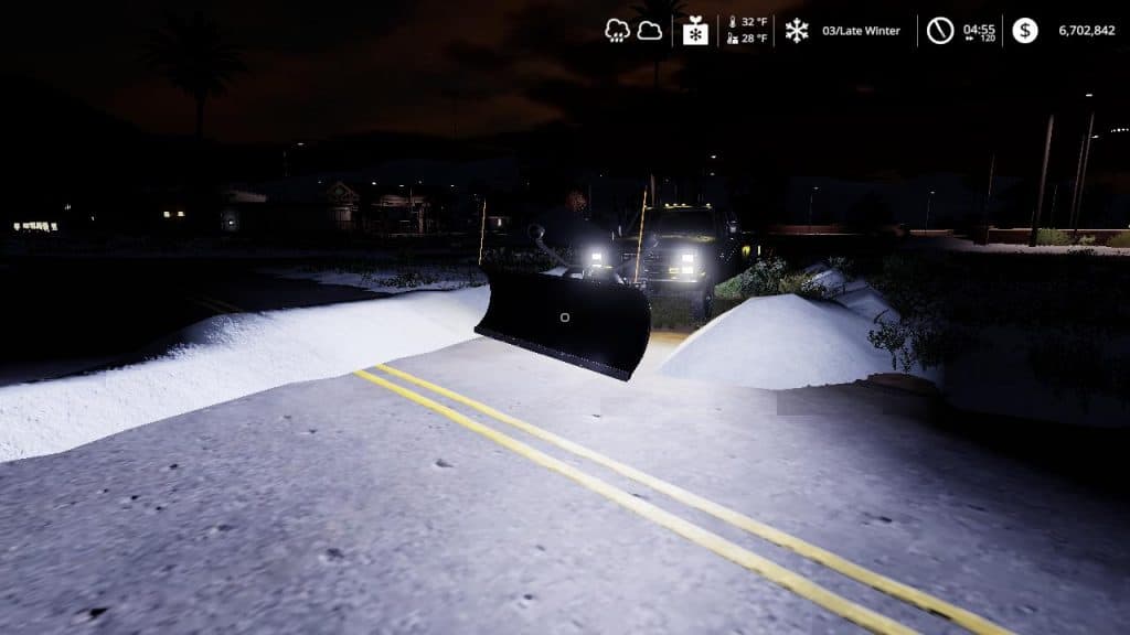 FS19 Chevy K30 dually snow plow v1.0 - FS 19 Cars Mod Download