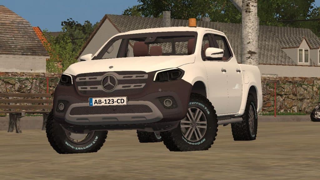 FS17 Mercedes Pick Up v1.0 - FS 17 Cars Mod Download