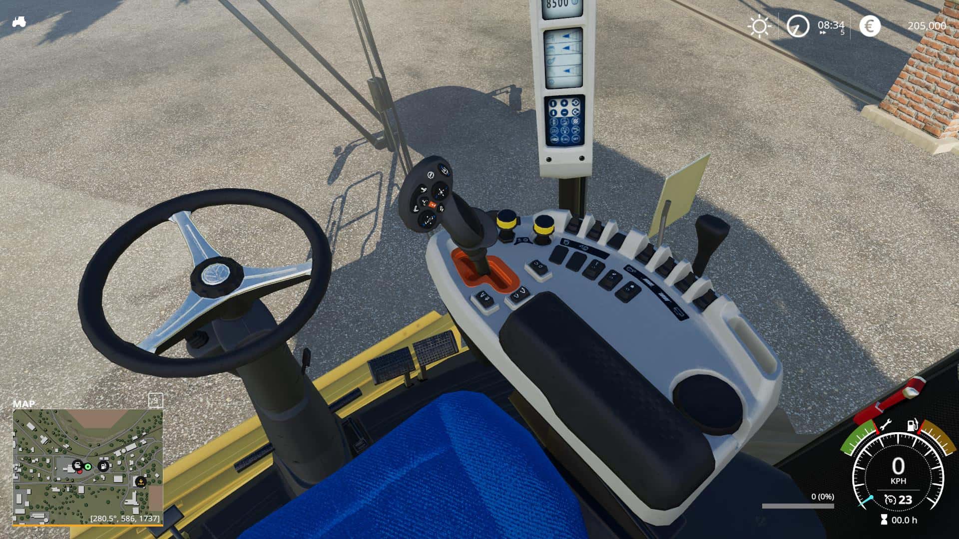 FS19 New Holland TC 5.90 - light Extension v1.0 - FS 19 Combines Mod Download