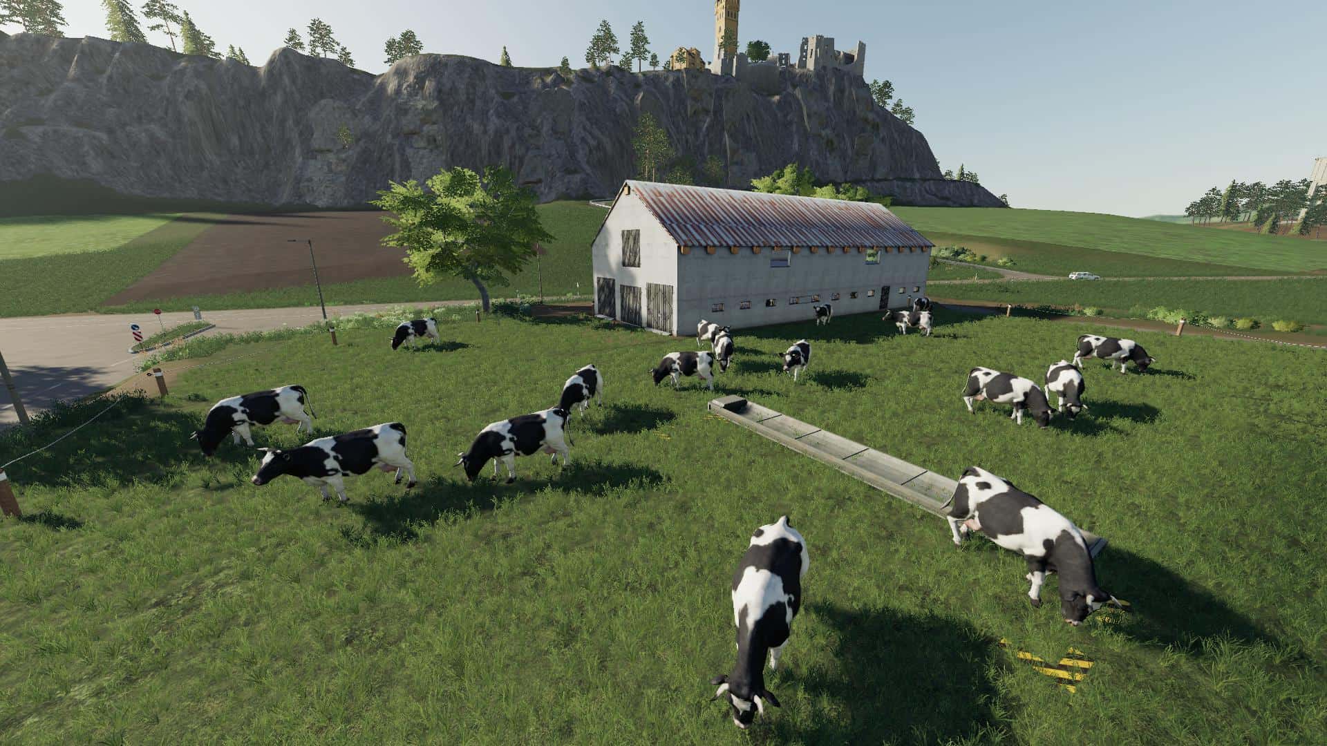 FS19 Polish Cow Pasture v1.1.0.0 - FS 19 Objects Mod Download