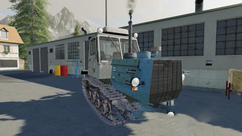 FS19 T-150 on tracked v1.0.0.0 - FS 19 Tractors Mod Download