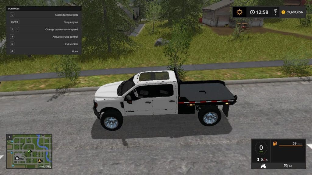 FS17 Ford f350 v1.0 - FS 17 Cars Mod Download