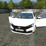 FS17 LADA VESTA v2.0 - FS 17 Cars Mod Download