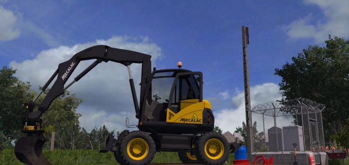 Farming Simulator 2017 Forklifts, Excavators mod | FS17 Forklifts ...