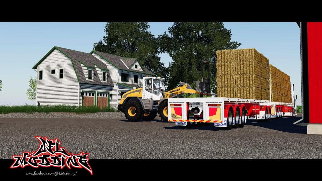 FS19 CIMC Trailer Pack v1.1 - FS 19 Trailers Mod Download