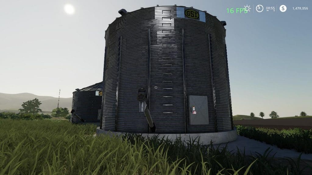 FS19 GSi grain bins pack v1 (5) - Farming simulator 19 / 17 / 15 Mod