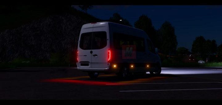 FS19 Mercedes Sprinter VanTruck v1.0.0.0 - FS 19 Vehicles Mod Download