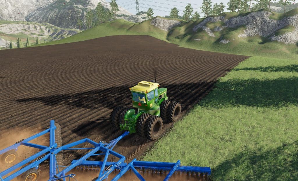 FS19 Old iron jd 7020-7520 v1 (1) - Farming simulator 19 / 17 / 15 Mod