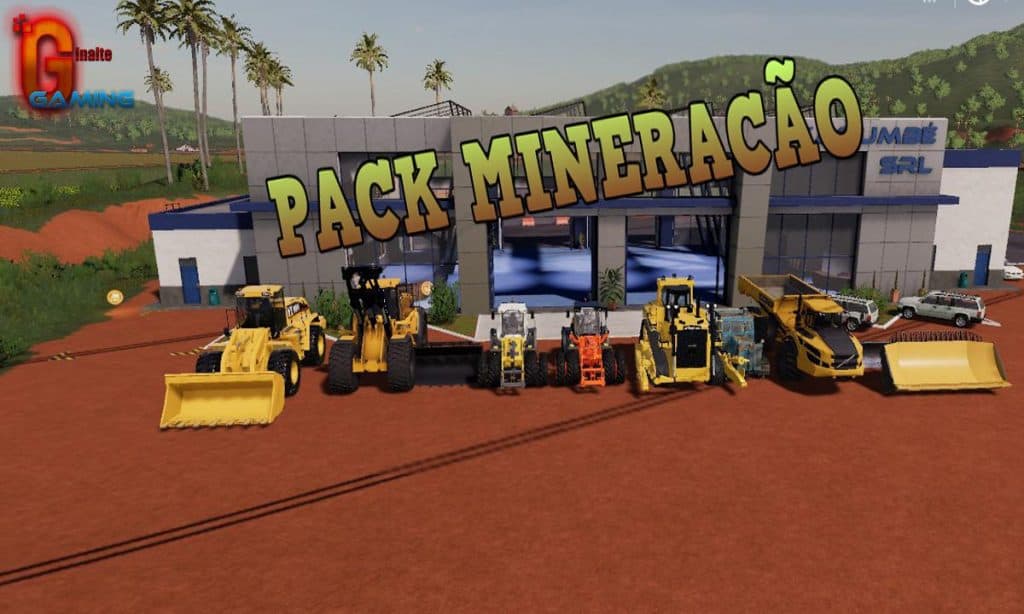 FS19 PACK MINERACAO v1 (2) - Farming simulator 19 / 17 / 15 Mod