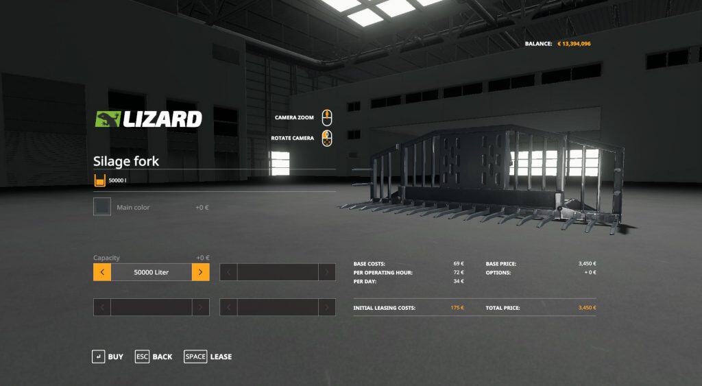 FS19 Silage fork v1 (3) - Farming simulator 19 / 17 / 15 Mod