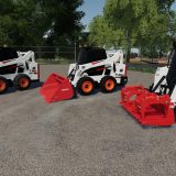 FS19 BOBCAT 590 SERIES SKID STEER PACK v1.3.2 - FS 19 Packs Mod Download