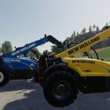 FS19 NH Telehandler Pack v1.0.0.0 - FS 19 Forklifts / Excavators Mod ...